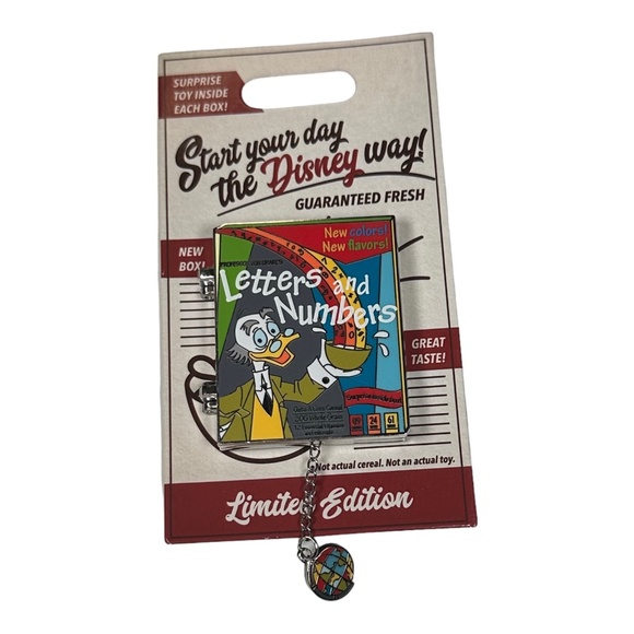 Disney | Other | 220 Disney Parks Cereal Box Pin Ludwig Van Drakes ...